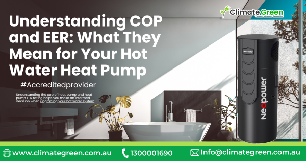 COP vs EER: What It Means for Hot Water Heat Pump Efficiency